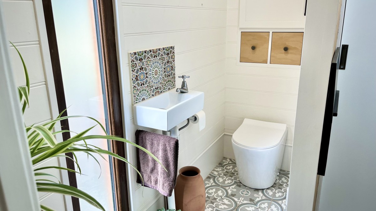 Examining our DIY composting toilet system – Heidi & Mike's Big Tiny ...